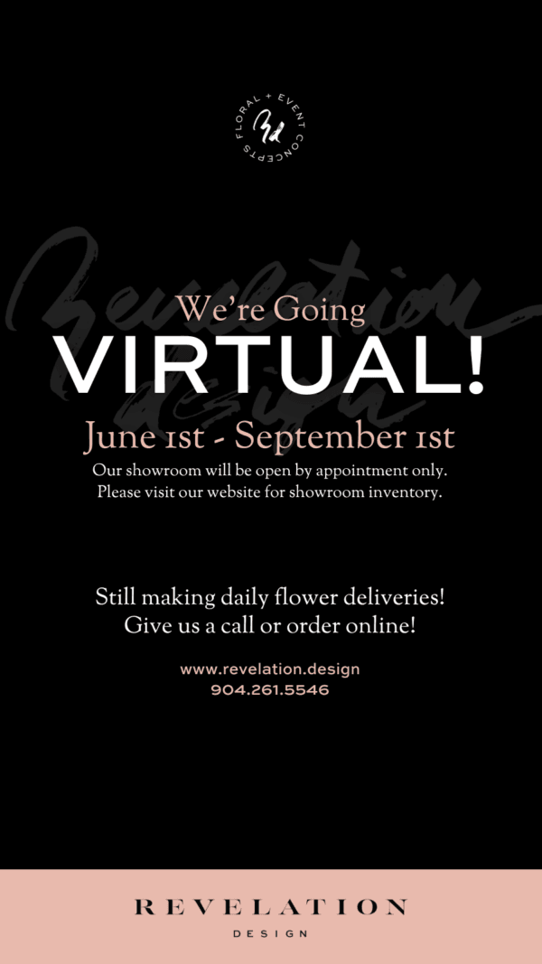 We're Going Virtual! - Revelation Design